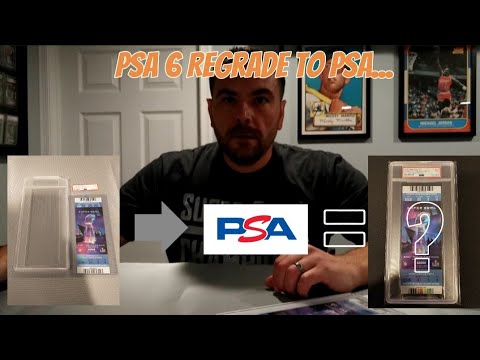 PSA 6 Cracked & Resubmitted to PSA for a regrade of...!!! - YouTube