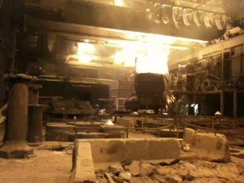 Finkl & Sons tour for school...Steel Pour! - YouTube