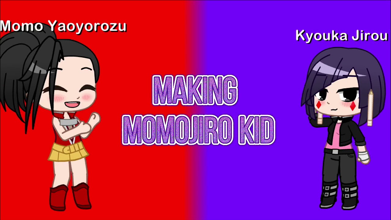 Making MomoJiro Kid | MHA | Gacha Club (READ DESCRIPTION) - YouTube