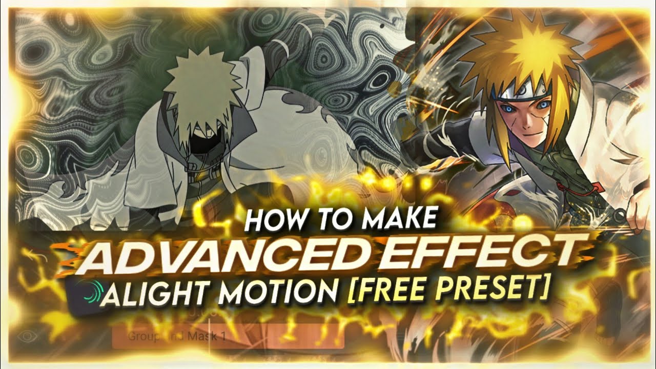 HOW TO MAKE ADVANCED EFFECT | ALIGHT MOTION [FREE PRESET] - YouTube