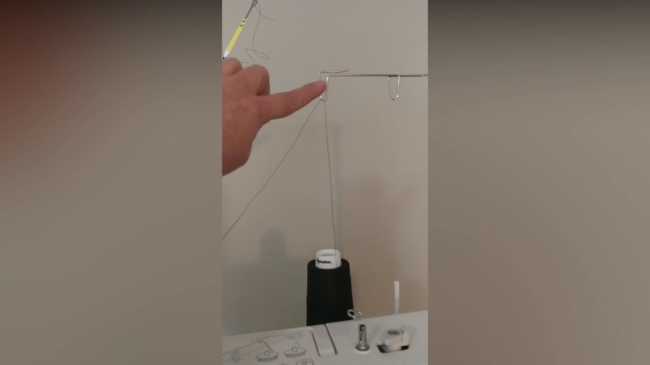 Thread Stands: Proper Position of the Thread Guide - YouTube