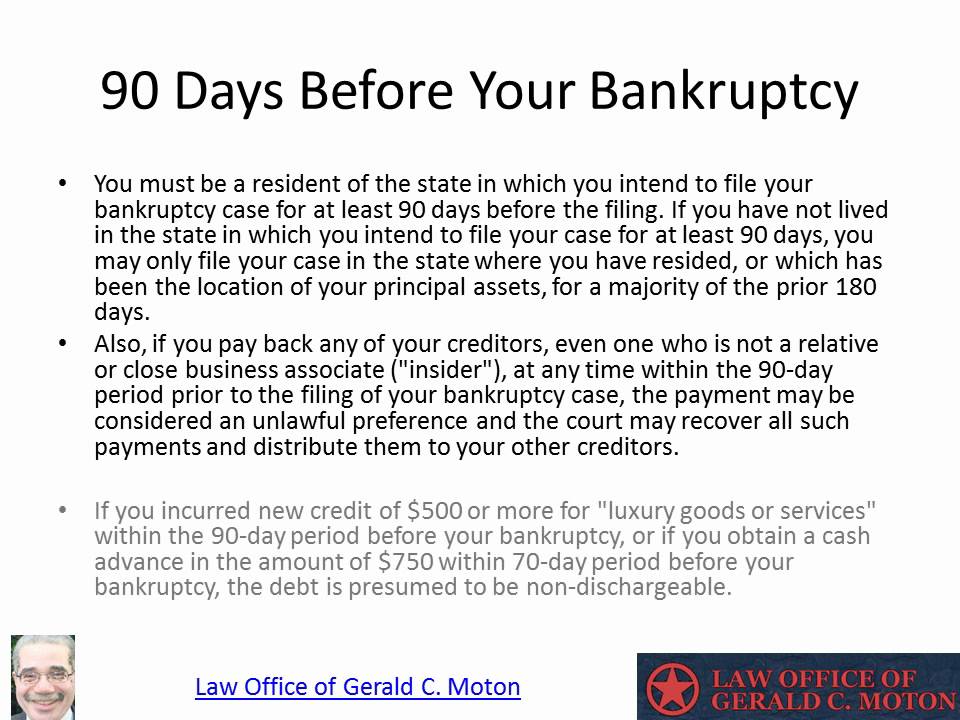 Chapter 7 Timeline Explained Bankruptcy Made Easy Gerald Moton - YouTube