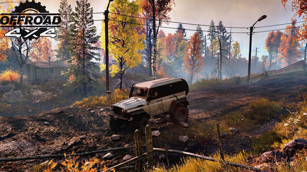 REALISTIC OFF-ROAD JEEP 4×4 AT FOREST - YouTube
