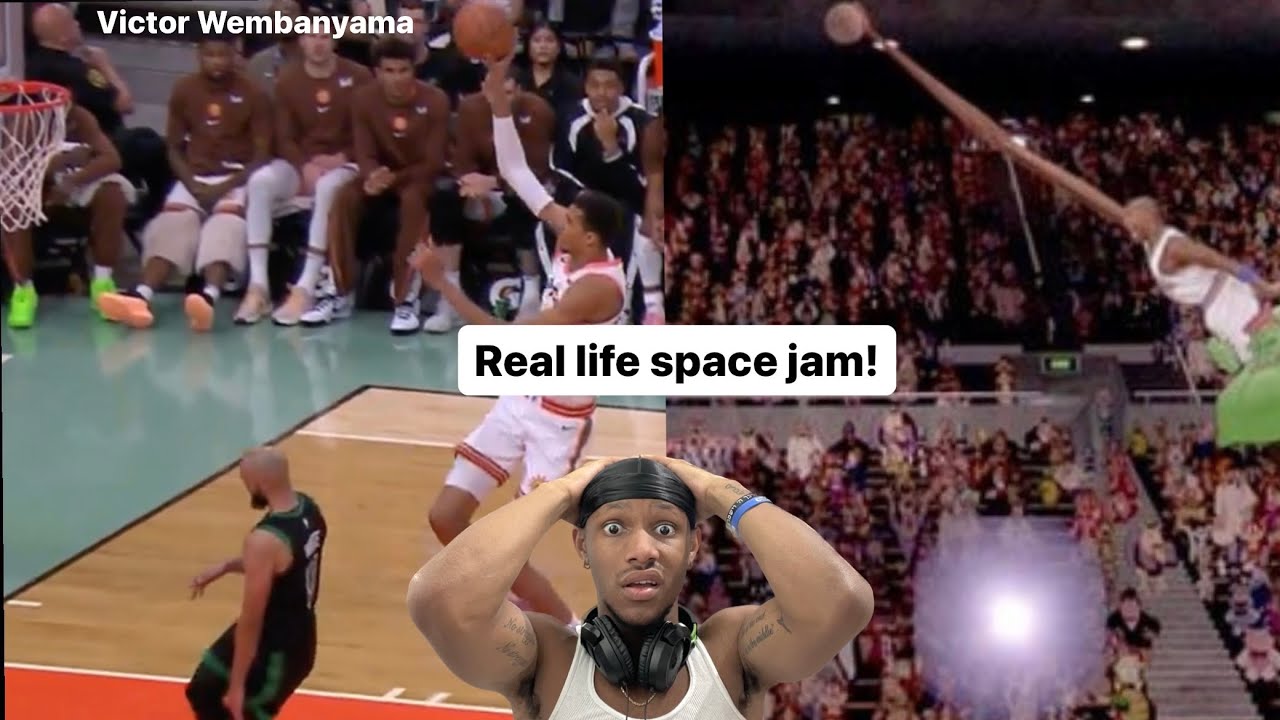 REACTING TO THE CRAZIEST VICTOR WEMBANYAMA HIGHLIGHTS ON THE INTERNET ...