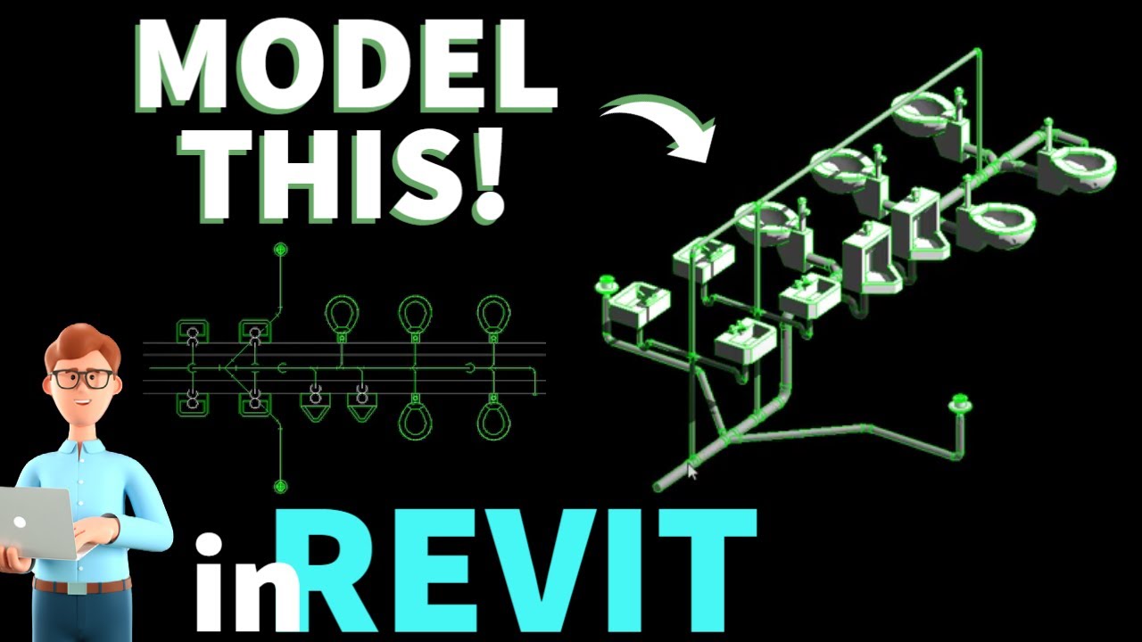 Sanitary Pipe Modeling in Revit (Start to Finish) - YouTube