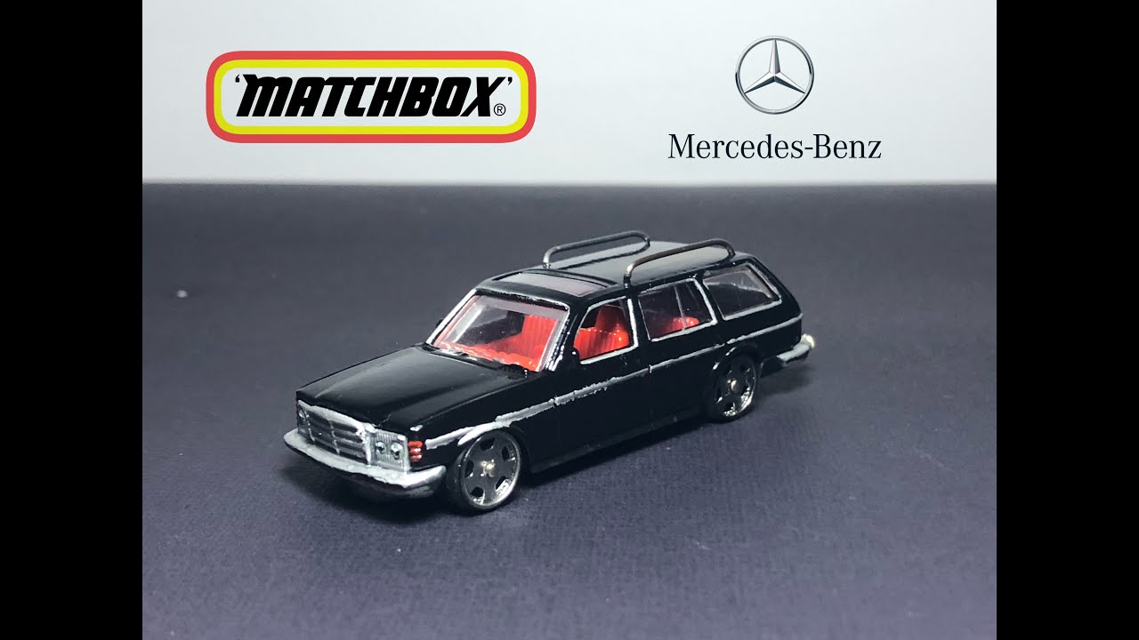 Custom Matchbox Mercedes Benz Wagon - YouTube