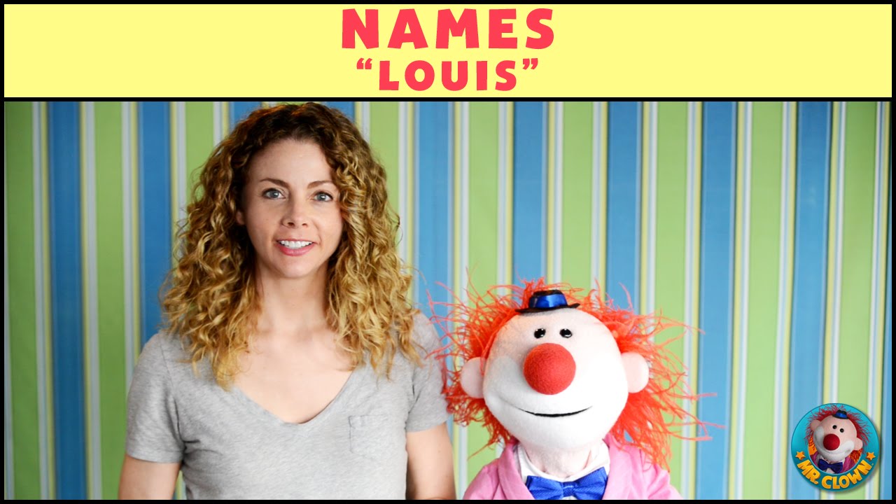 Learning Names with Mr. Clown: "Louis" - YouTube