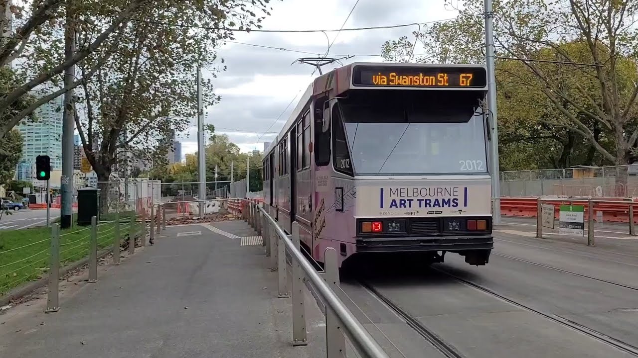 B2 Class Art Tram (2012) and D2 Class Art Tram (5003) in a row at ...