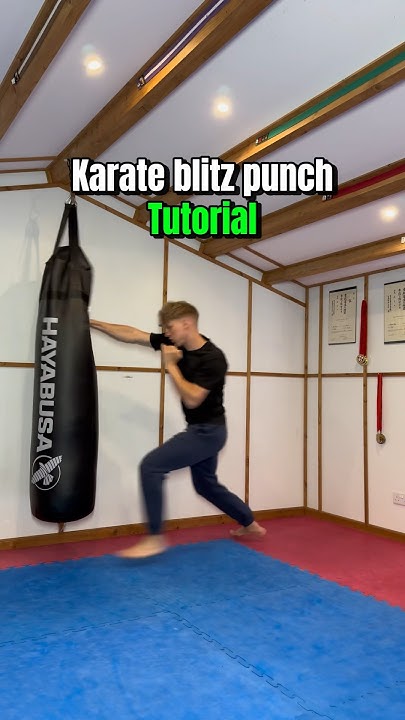 Karate Blitz Punch Tutorial - YouTube