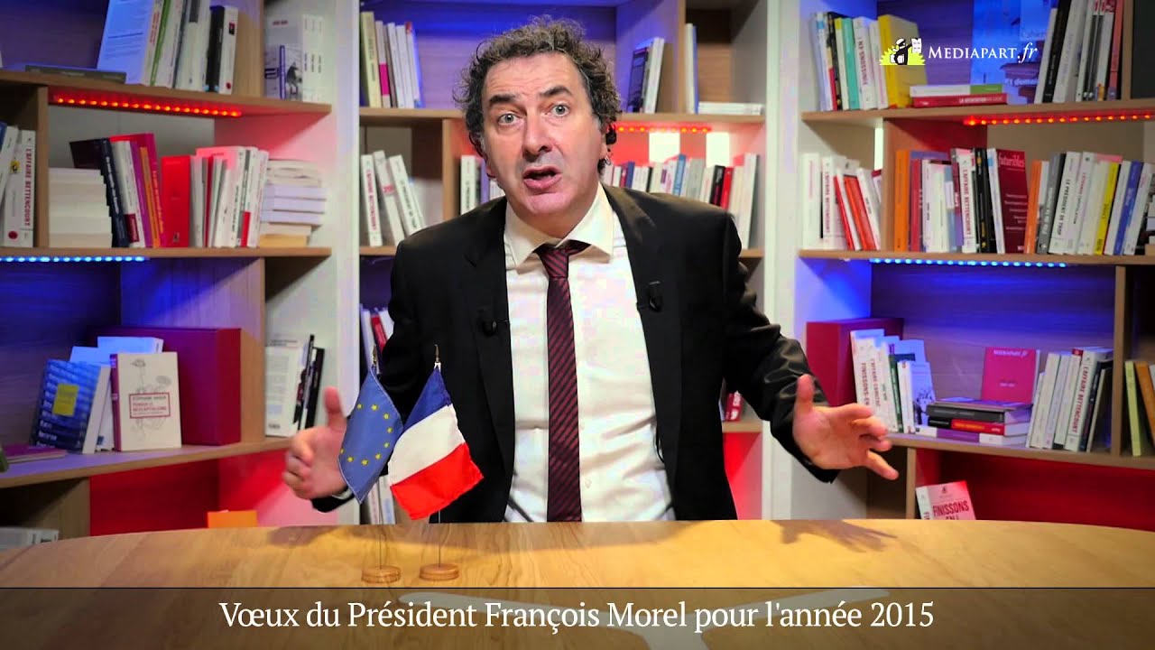 Les voeux de courage de François Morel sur Mediapart - YouTube