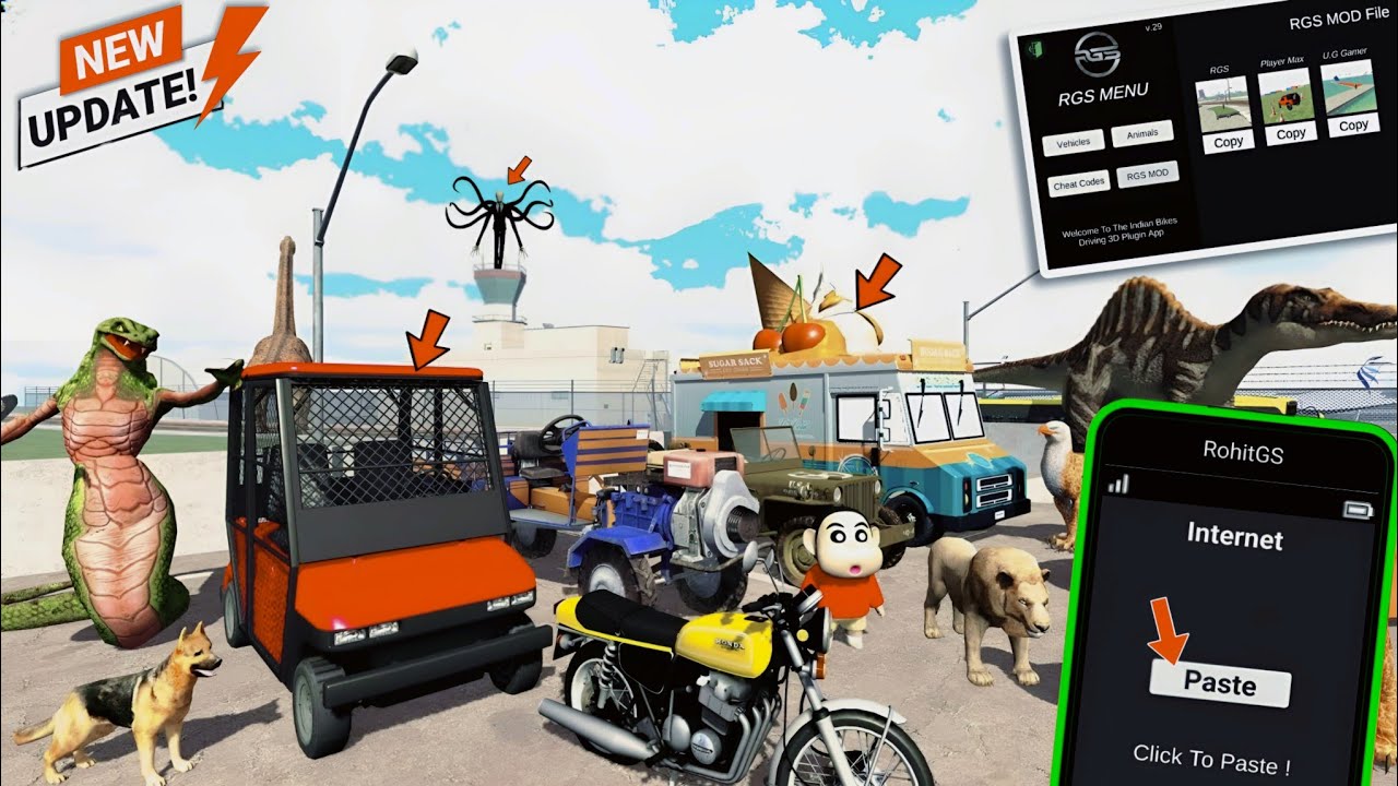 INDIAN BIKES DRIVING 3D NEW UPDATE | Plugin App New RGS MOD Update ...