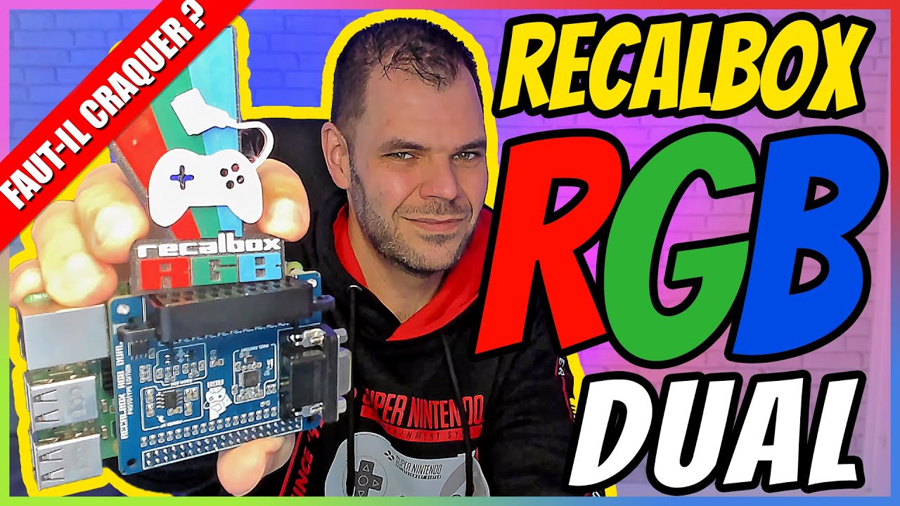 FAUT-IL CRAQUER pour Recalbox RGB DUAL, le rétrogaming sur CRT facile ...