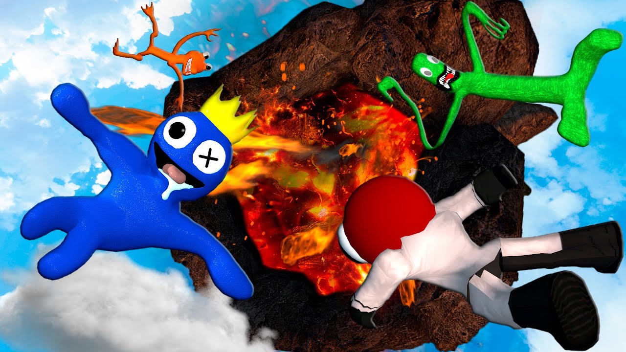 Rainbow Friends: Epic Ragdolls - GMOD ep.70 - YouTube