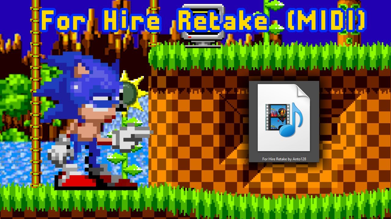 FNF - For Hire Reshipped + MIDI / VS Dorkly Sonic - Funkin For Hire Retake [FANMADE] Demo - YouTube