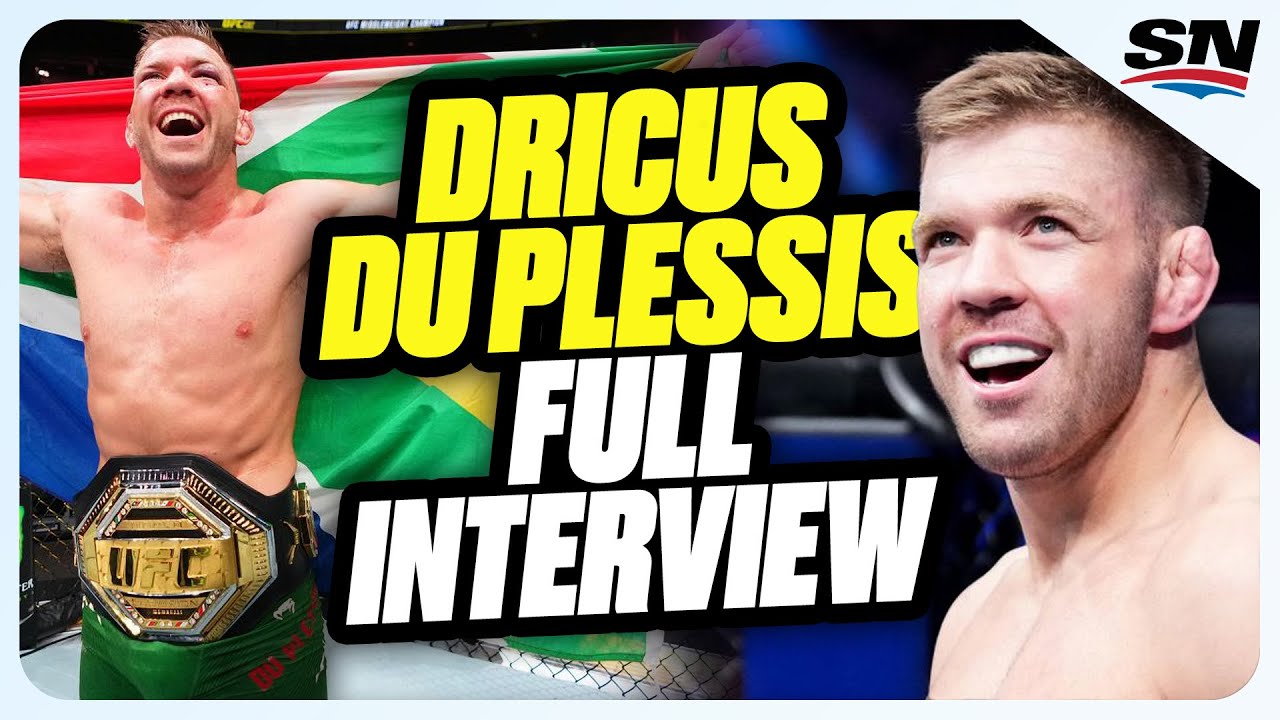 Dricus du Plessis Speaks Ahead Of UFC 305 - YouTube