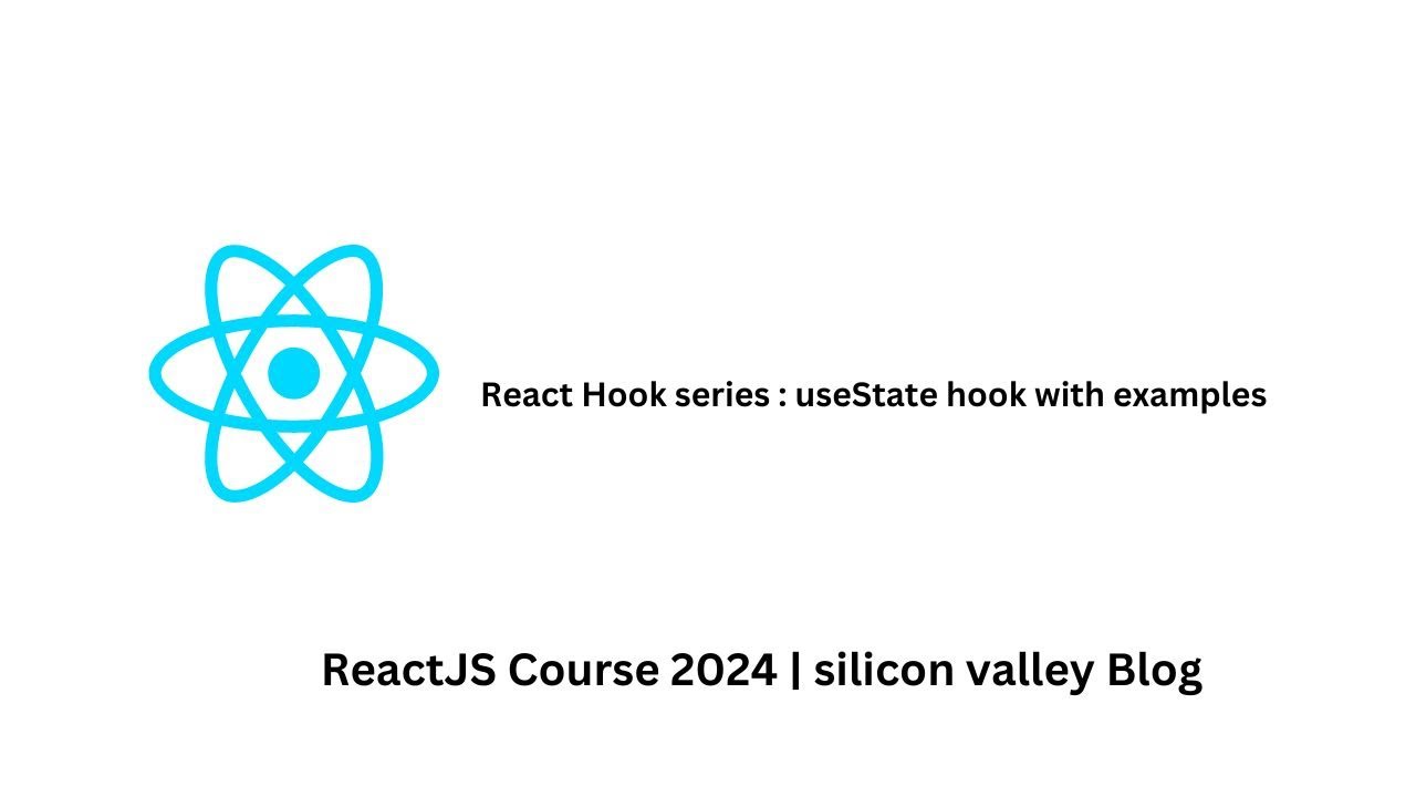 Eposide 1 | React Hook series | useState hook with examples | silicon valley blog - YouTube