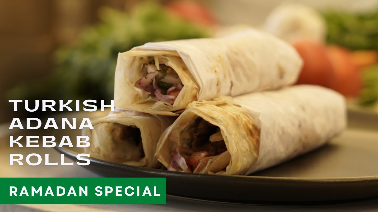 "Turkish Beef Adana Kebab Roll with Tzatziki Sauce: Iftar Ramadan ...