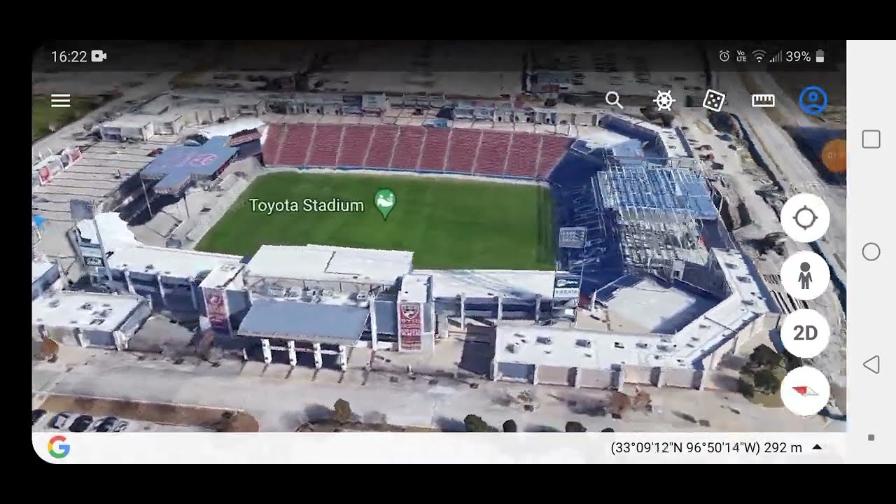 Toyota stadium / Dallas fc stadium / USA / city of Dallas / Google ...
