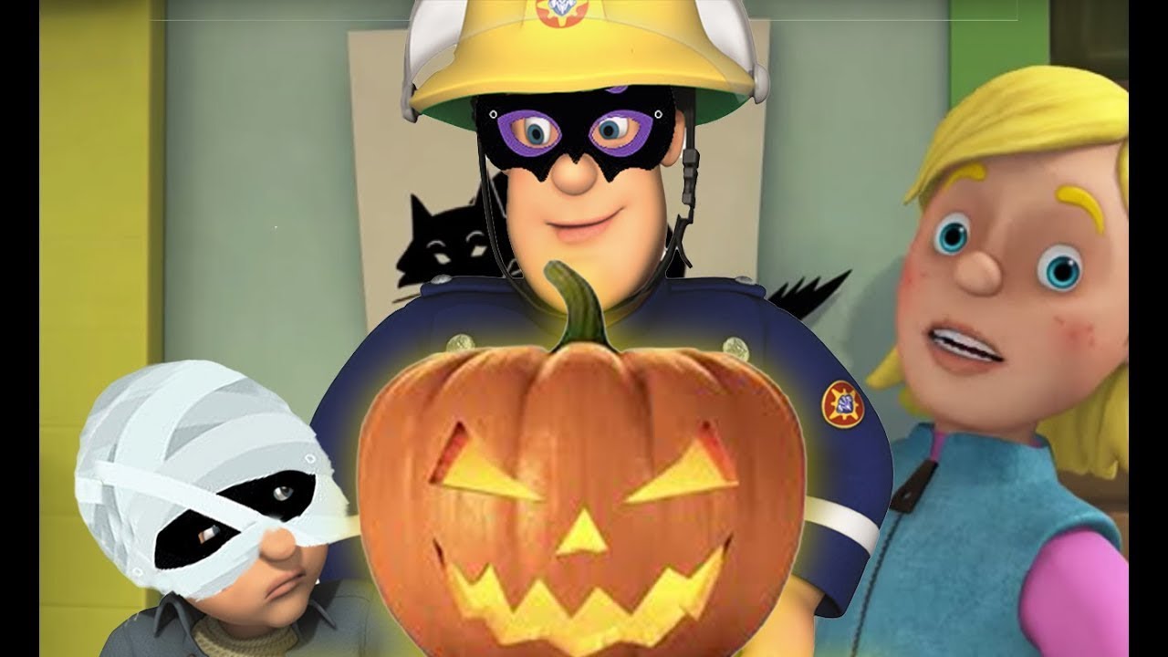 Fireman Sam 🔥Halloween Night Rescue 🚒 Fireman Sam Collection 🚒 🔥Kids ...