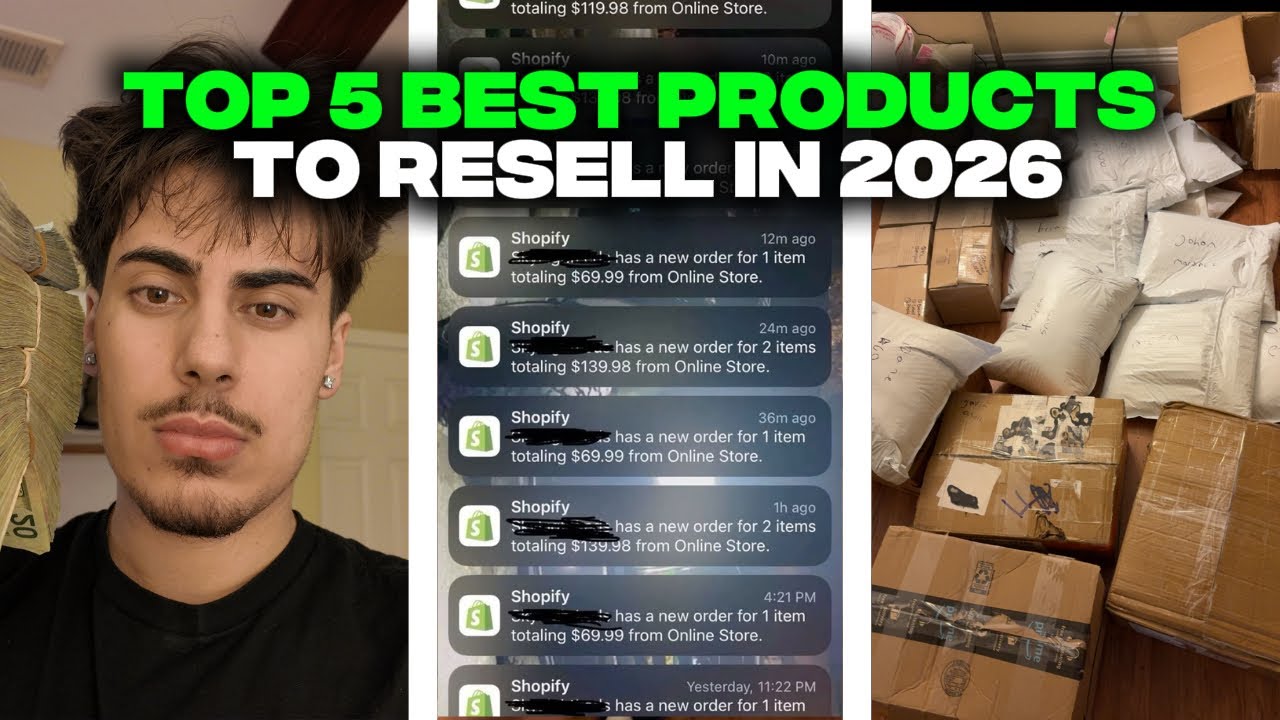 Top 5 BEST Products To Resell in 2026 - YouTube