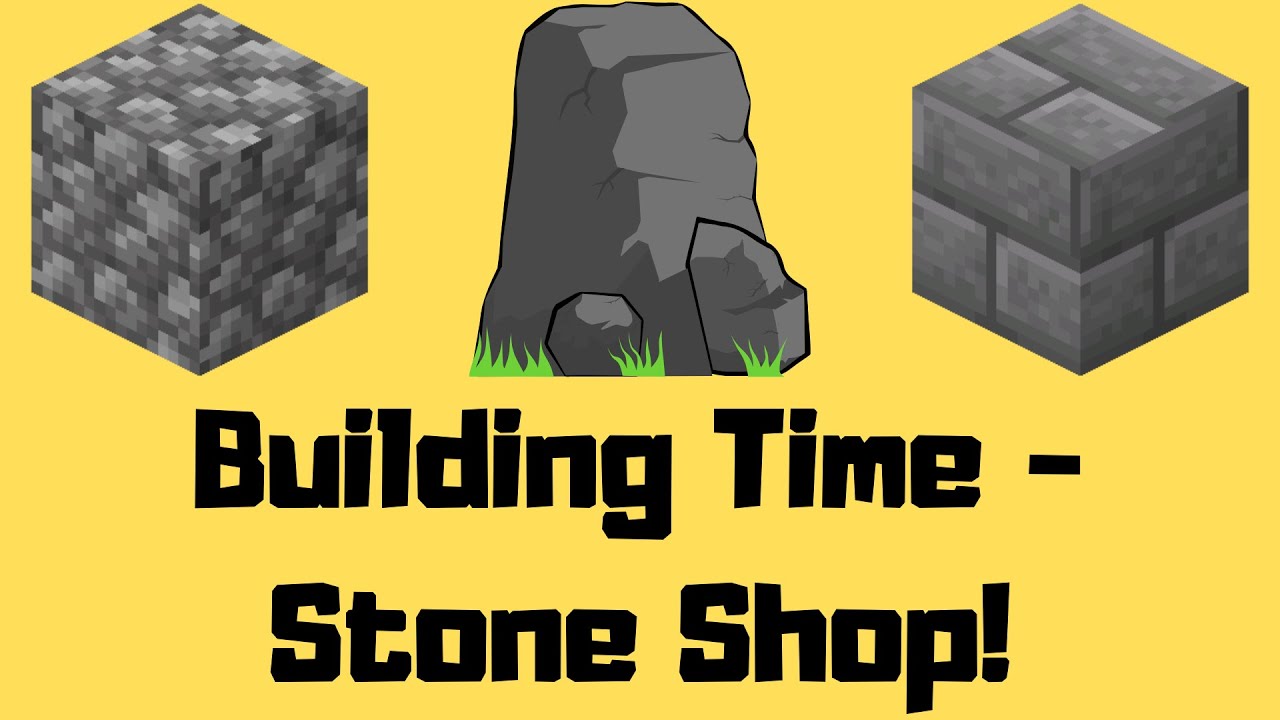 Minecraft - Building Time - Stone Shop - {14} - YouTube