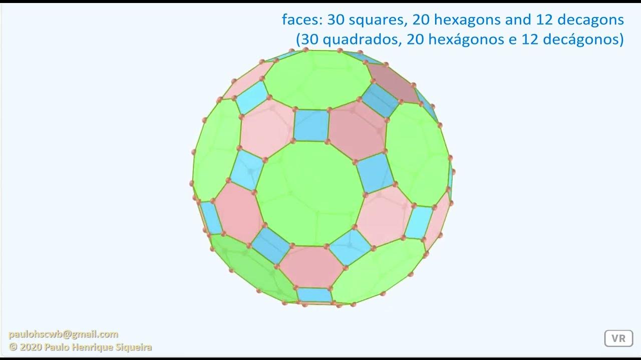 Icosidodecaedro truncado - Truncated icosidodecahedron - YouTube