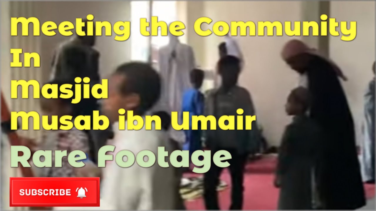 Great to see! The Community in Masjid Musab ibn Umair. #ethiopia #addis - YouTube