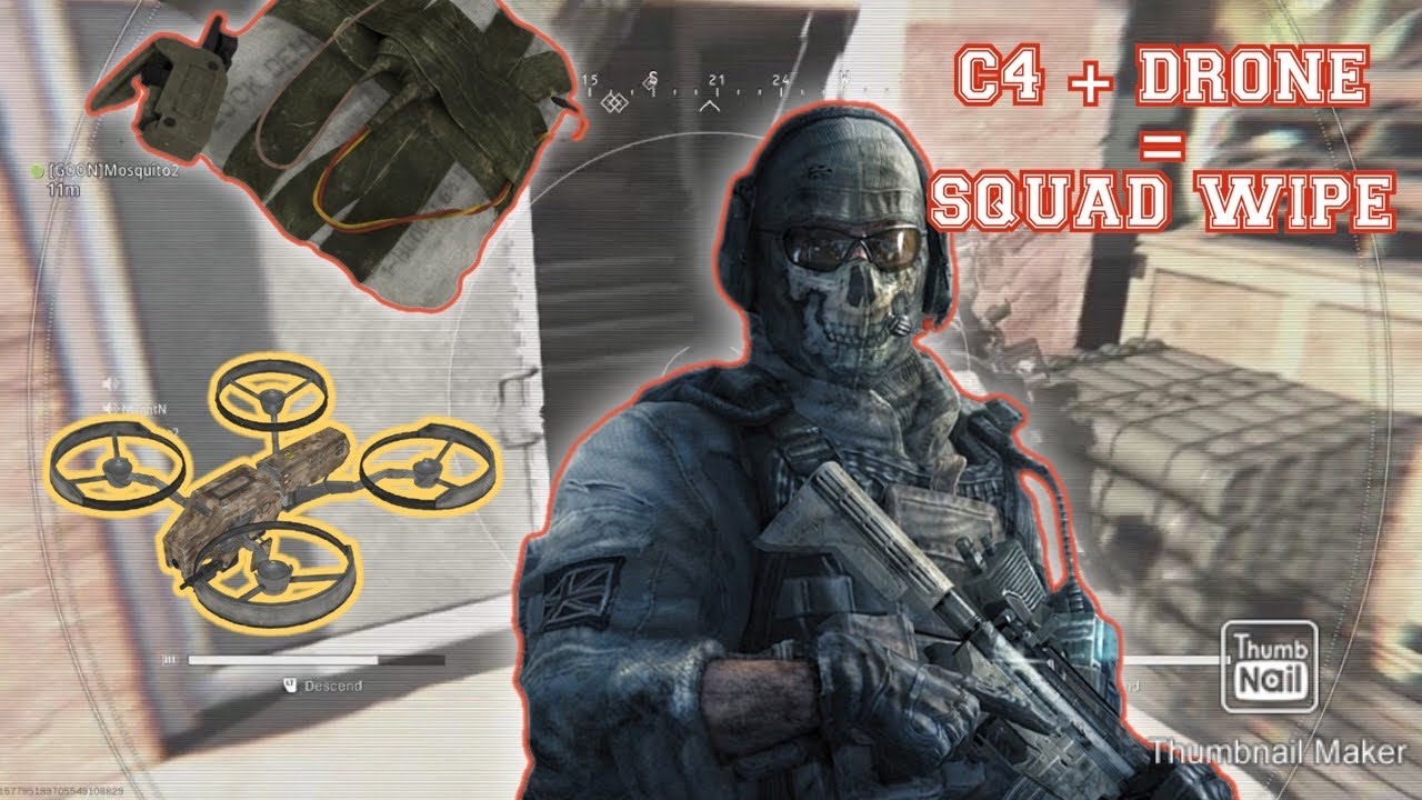 Call of Duty Warzone C4 Drone Squad Wipe Top Moments - YouTube
