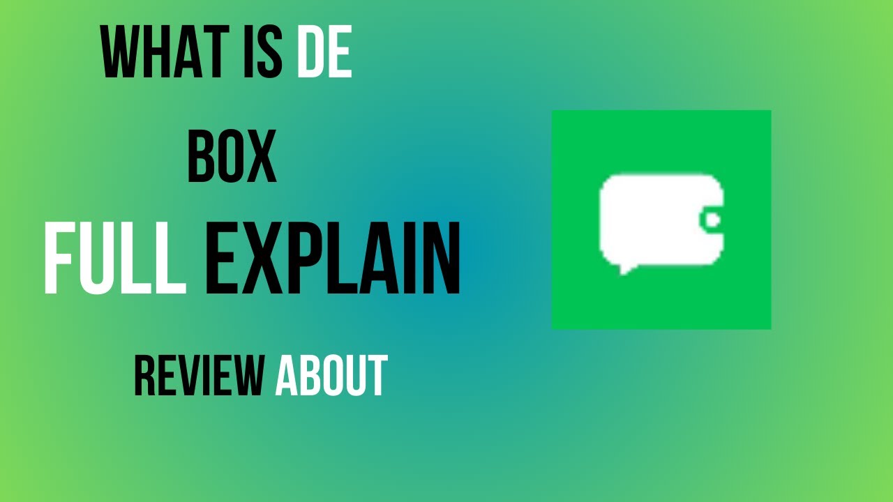 What is DeBox ? ( DeBox ) review about DeBox . - YouTube