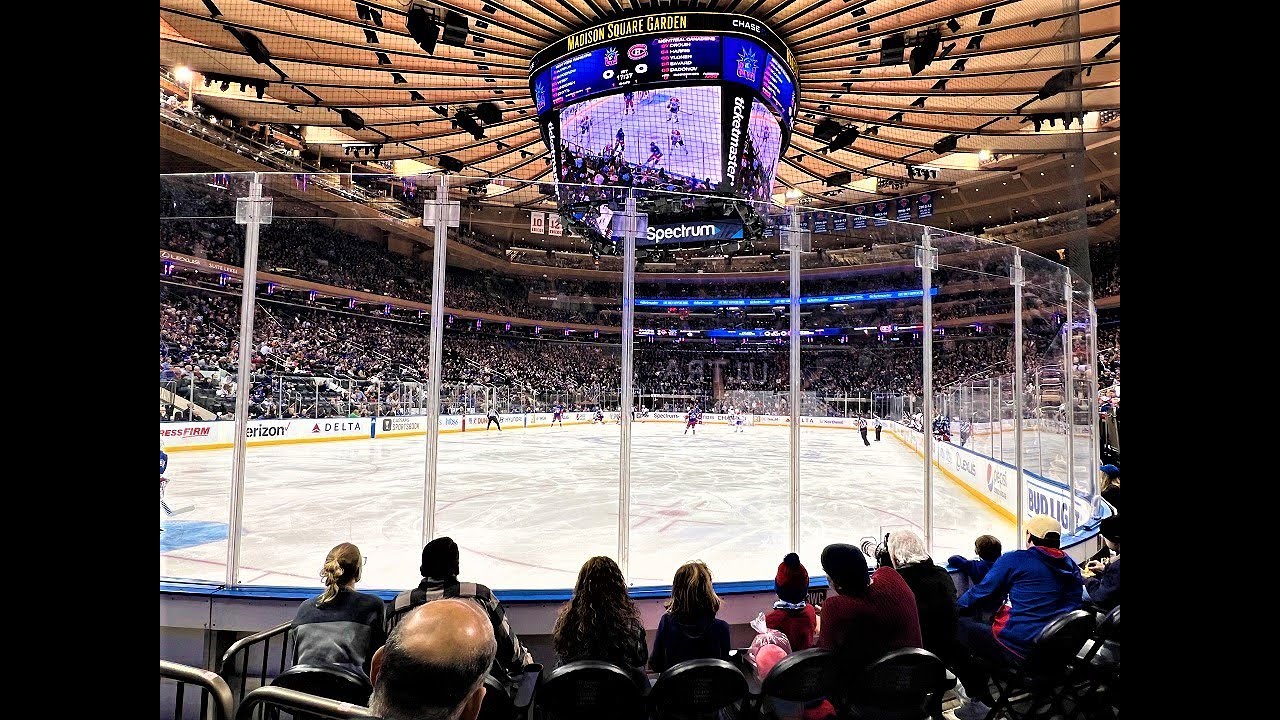 Madison Square Garden | Delta Sky 360 Club | Canadiens @ Rangers - YouTube