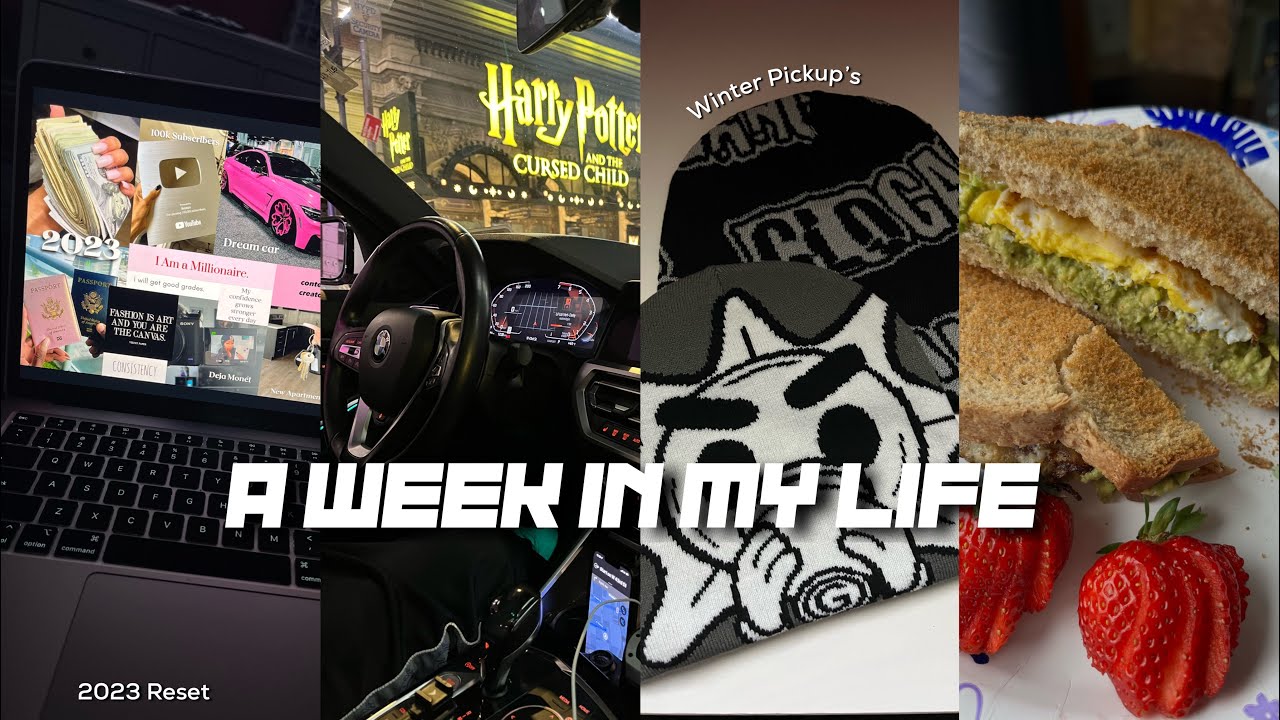 week in my life 2023 reset, Glo Gang beanies, night in nyc, healthy ...