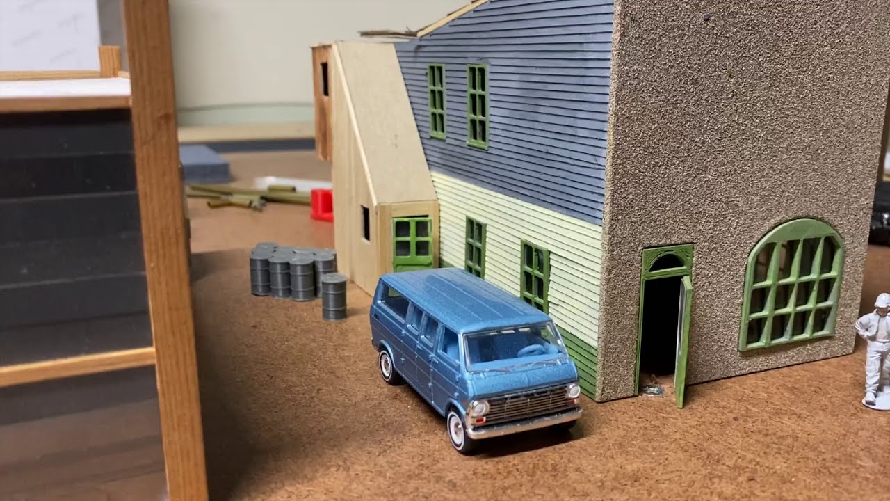 A Small City Village 1 64 Huge Diorama and Diecast - YouTube
