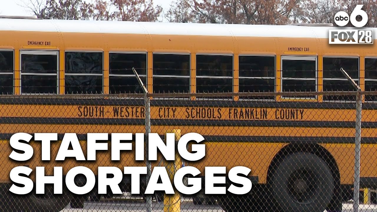 Staffing shortages significantly delay school district's buses - YouTube
