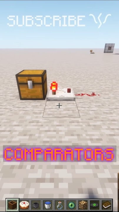What can COMPARATORS READ? (Container fullness +MORE) | Redstone with ...