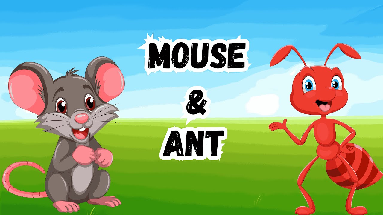 Short stories || Moral stories || # Mouse and Ant #Newborn story - # ...