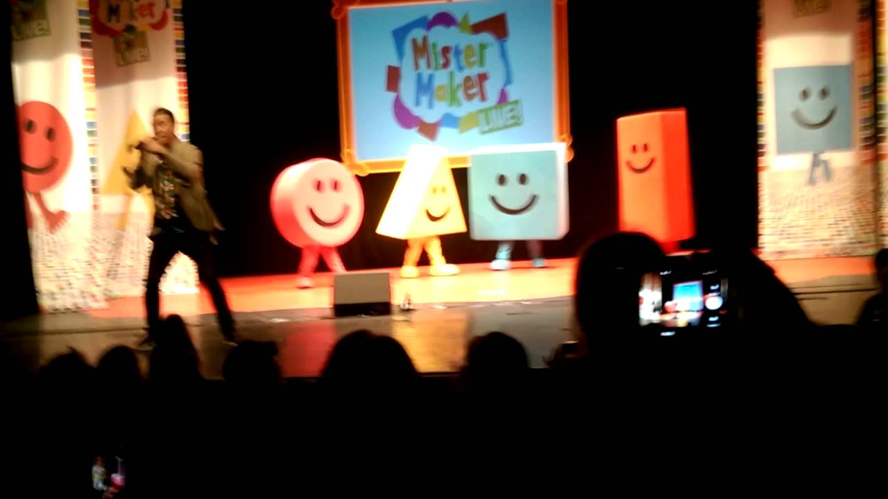 Mister Maker Live in Dartford - YouTube