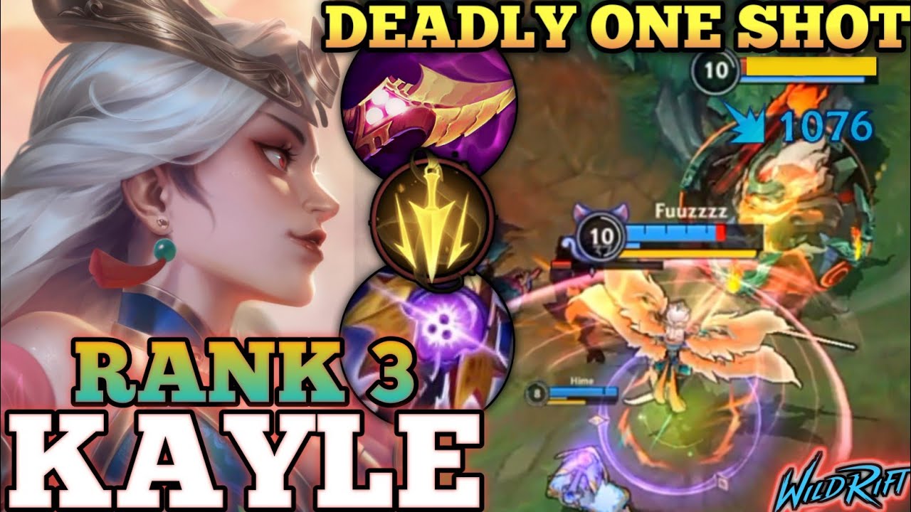 KAYLE MONSTER IN LATE GAME! DEADLY ONE SHOT BUILD ABUSE - TOP 3 GLOBAL ...