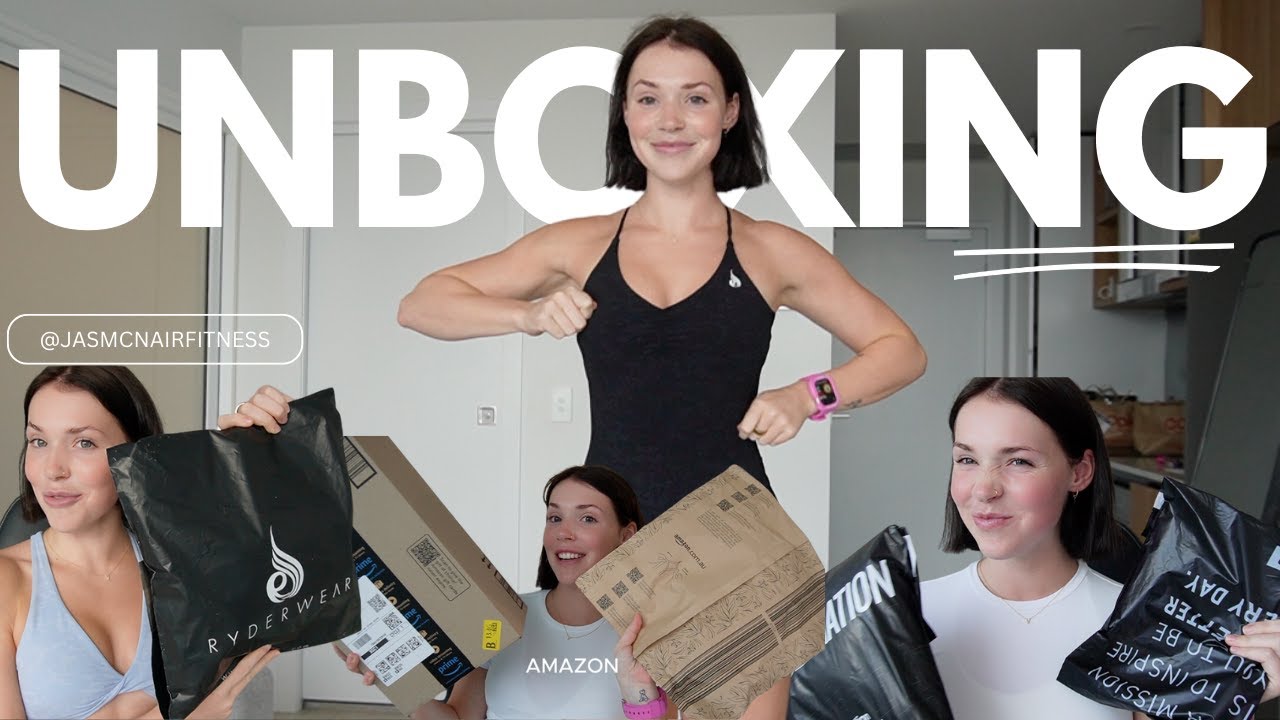 UNBOX WITH ME - Ryderwear, Amazon, Muscle nation, LSKD. - YouTube