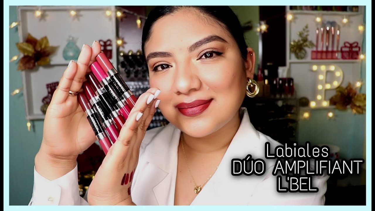 Los labiales más bonitos de L'BEL 💋 Labiales DUO AMPLIFIANT || Demo y ...