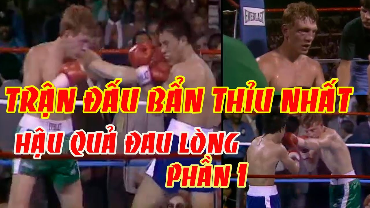 Luis Resto vs Billy Collins, Trận Võ Đài Dơ Bẩn Nhất Hành Tinh, Gây Hậu ...
