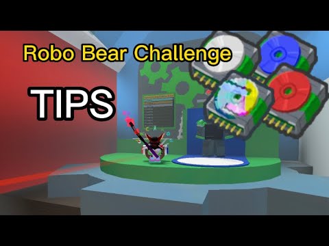 *NEW* Robo Bear Challenge Tips | Bee Swarm Simulator 🍯 - YouTube