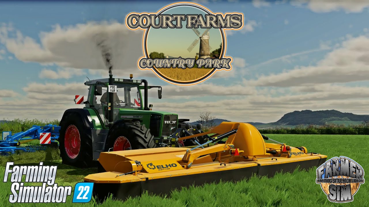 Third Cut's a Charm! - Court Farms Country Park - Episode 24 - Farming ...
