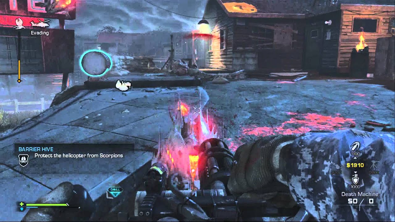 call of duty ghosts extinction point of contact gameplay (no commentary ...