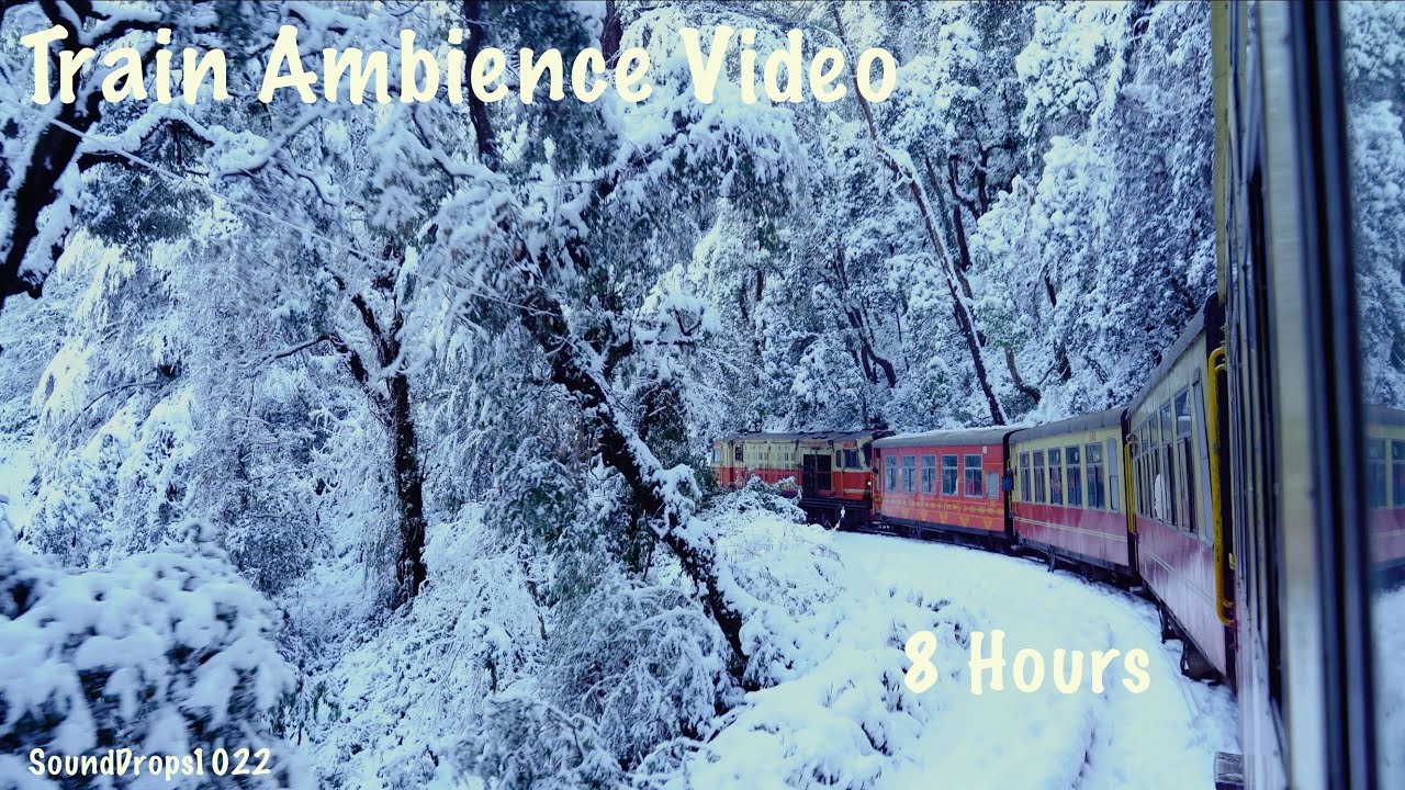 Winter’s Journey: 8 Hours of Train Ambience with Piano - YouTube