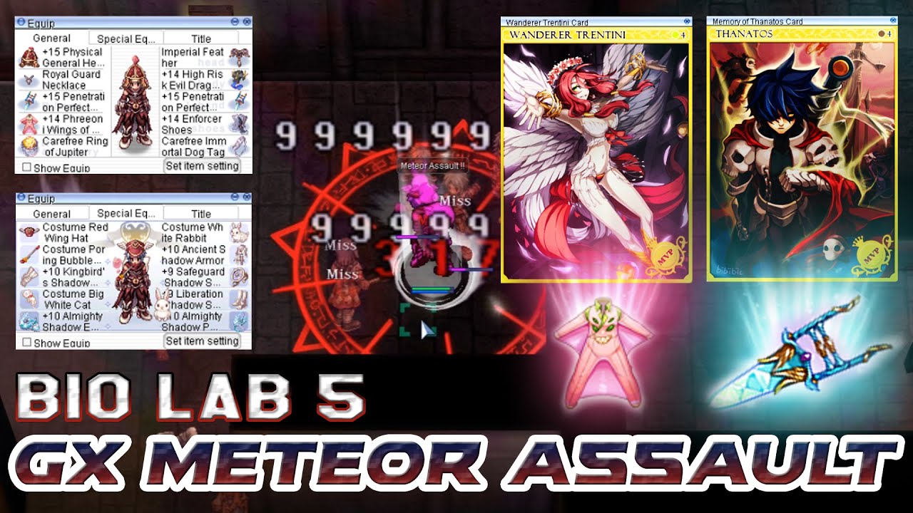 iRO SV.Chaos–♫GX Meteor Assault Build in Bio Lab 5 ( Tomb of Honor)–MA ...