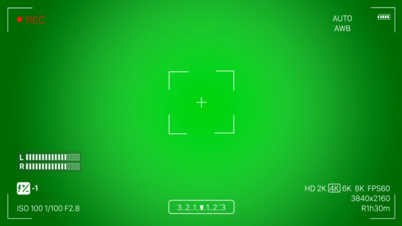 Focus camera green screen FREE NO COPYRIGHT - YouTube