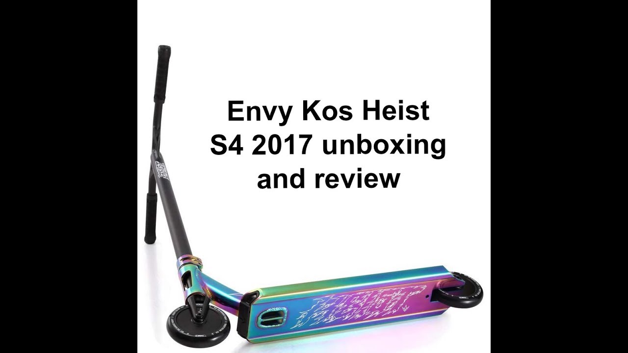 Envy Kos Heist S4 2017 unboxing and review - YouTube