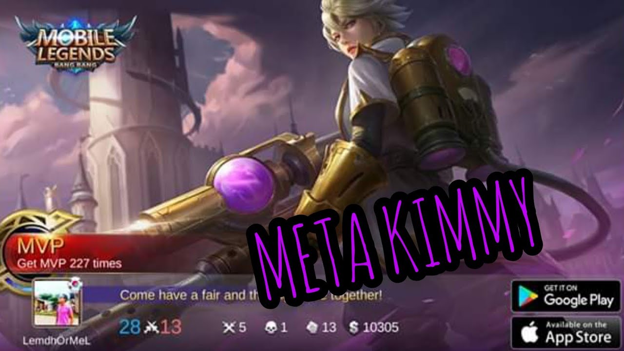 Mobile Legends | Meta Kimmy | BEST BUILD UP ITEM - YouTube