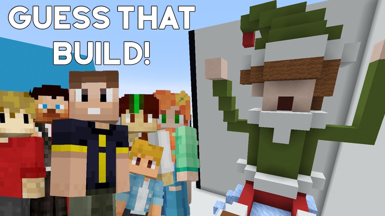 GUESS THE BUILD HOLIDAY EDITION! w/ Grian, Joel, Jimmy, Gem, and Skizz ...