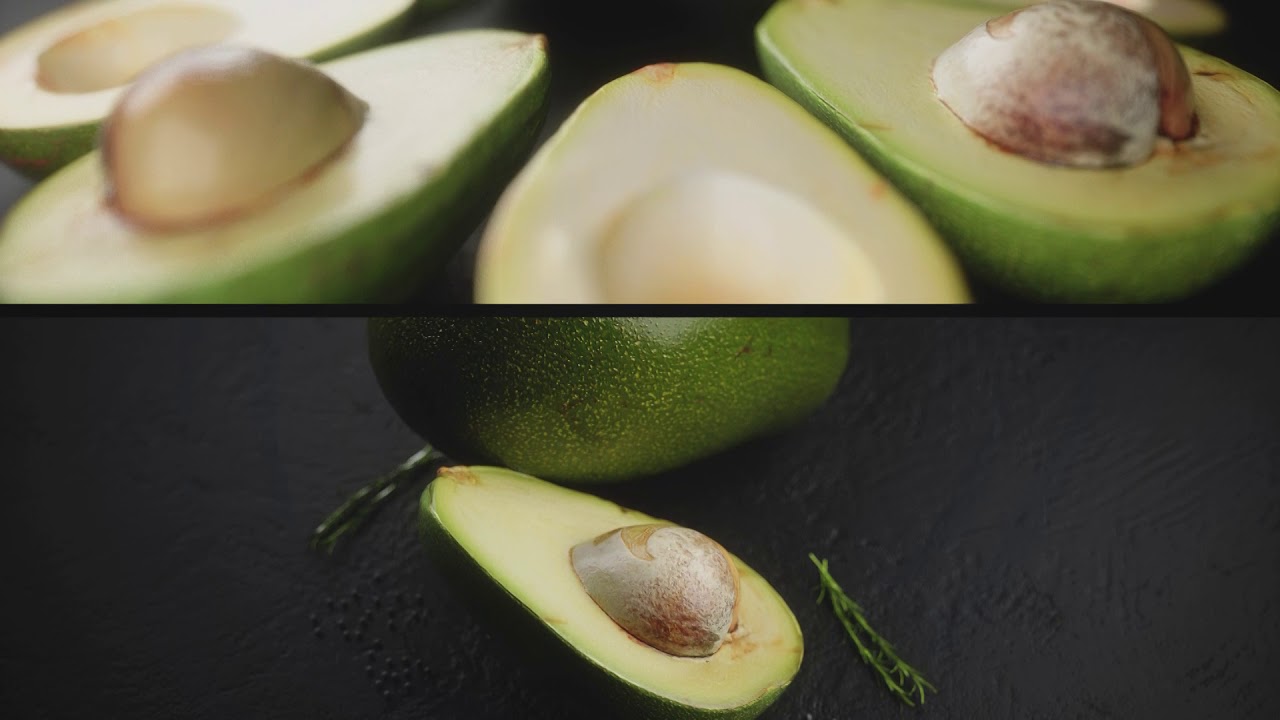 Avocado fruit Animation - YouTube